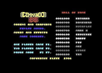 Commando 86 – C64-Wiki