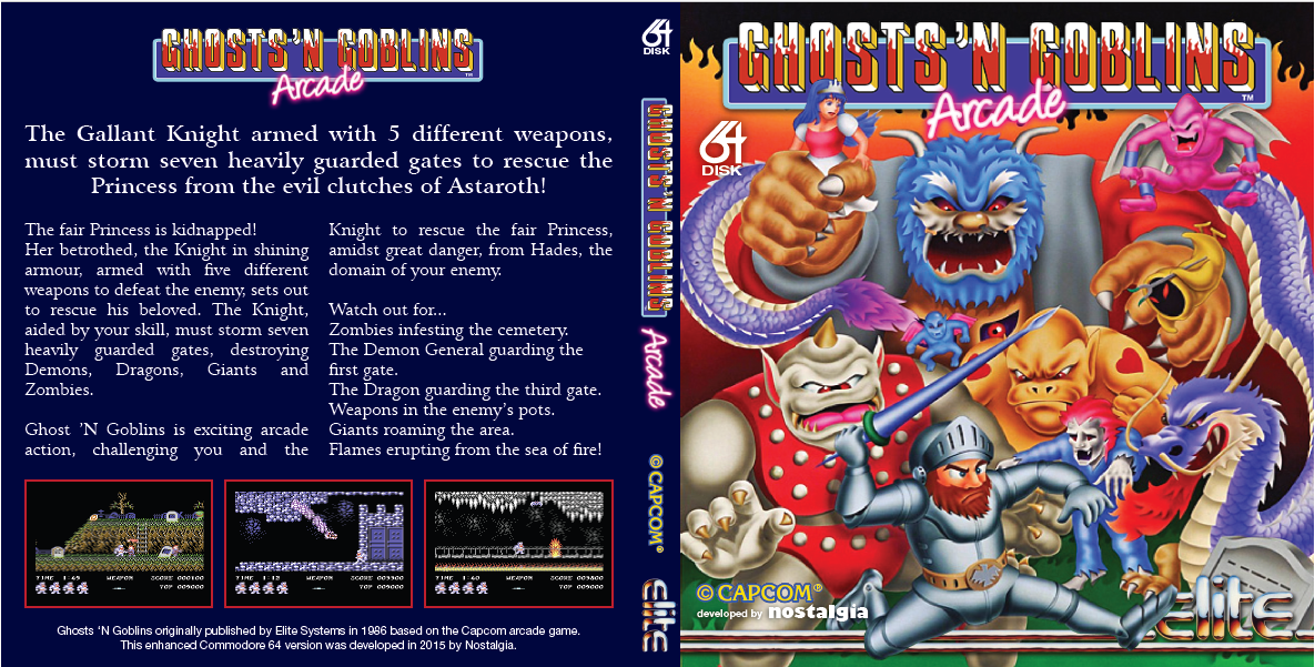 Ghosts'n Goblins Arcade – C64-Wiki