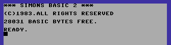 Simons Basic Extension – C64-Wiki