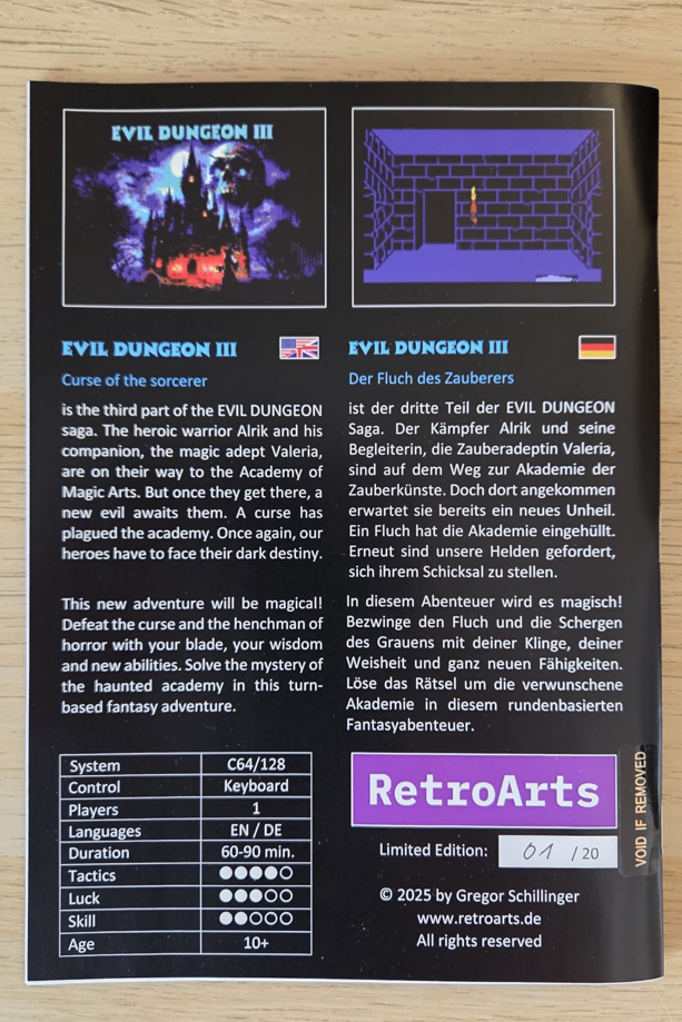 Evil Dungeon 3 – C64-Wiki
