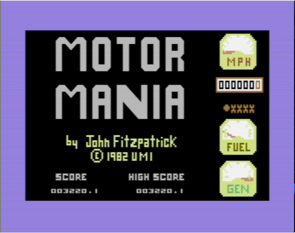 Motor Mania – C64-Wiki