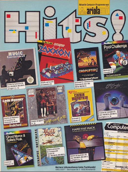 Ariolasoft – C64-Wiki