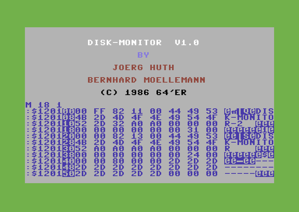 Diskettenmonitor – C64-Wiki
