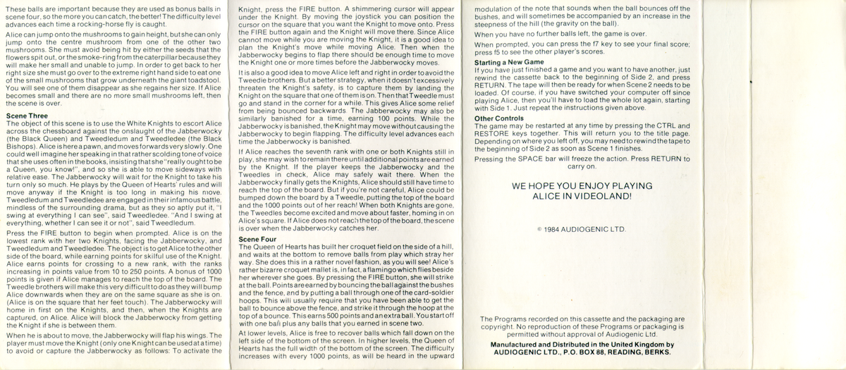 Alice in Videoland – C64-Wiki