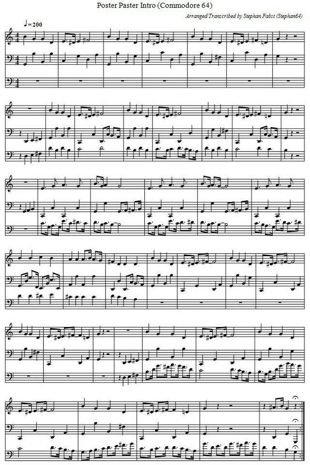 Poster Paster – C64-Wiki