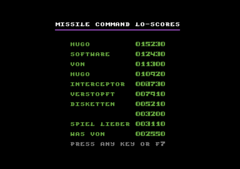 Missile Command – C64-Wiki