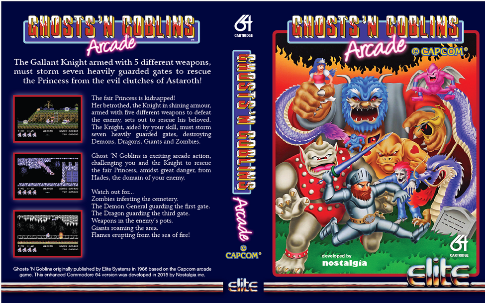 Ghosts'n Goblins Arcade – C64-Wiki