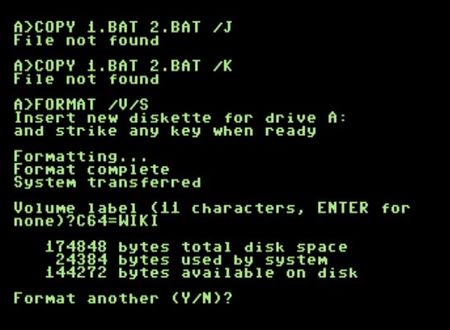 MS-DOS Simulator – C64-Wiki