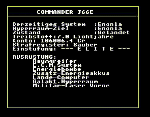 Elite – C64-Wiki