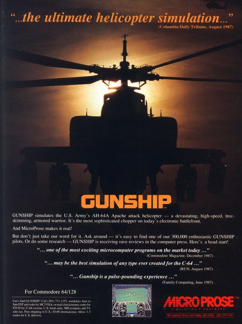 Gunship – C64-Wiki