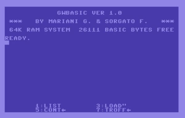 GW-BASIC Emulator – C64-Wiki