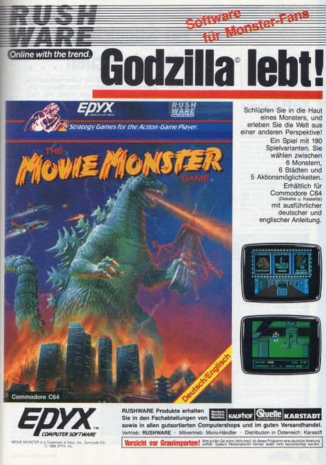 The Movie Monster Game – C64-Wiki