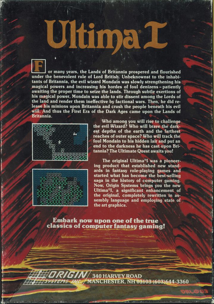 Ultima I – The First Age of Darkness – C64-Wiki